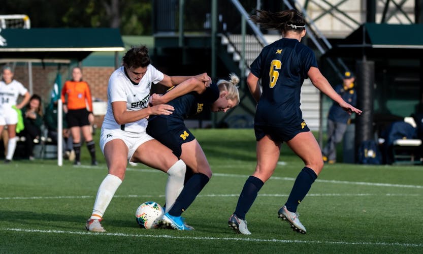 Womens soccer vs Michigan 10/19/19 - The State News