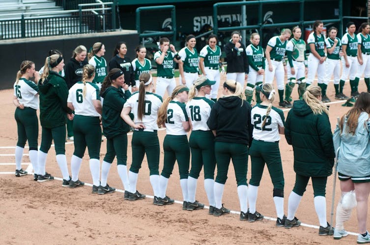 Softball vs Eastern Michigan - The State News