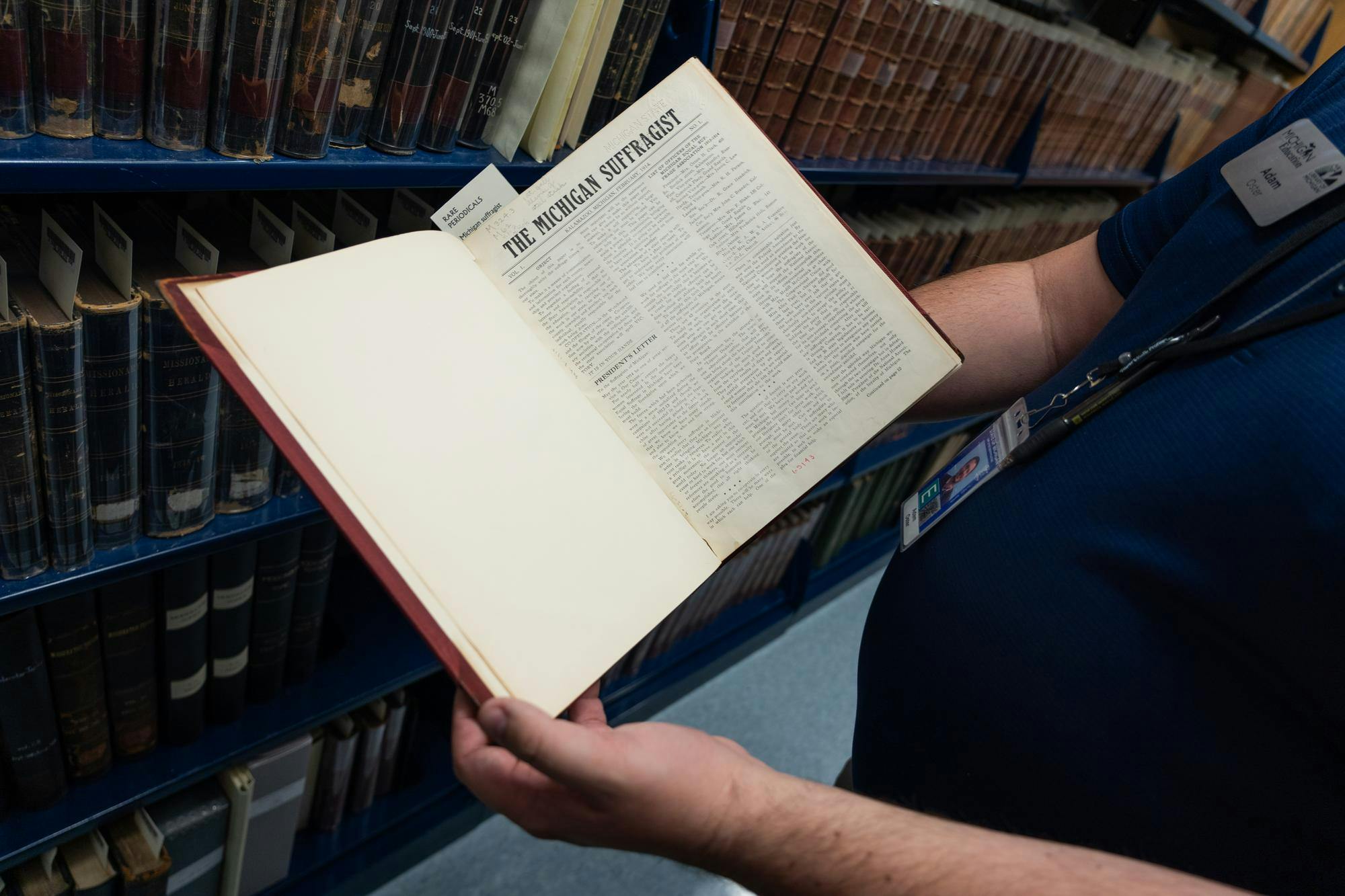 A look into 'the vault': The Library of Michigan's rarest finds - The ...