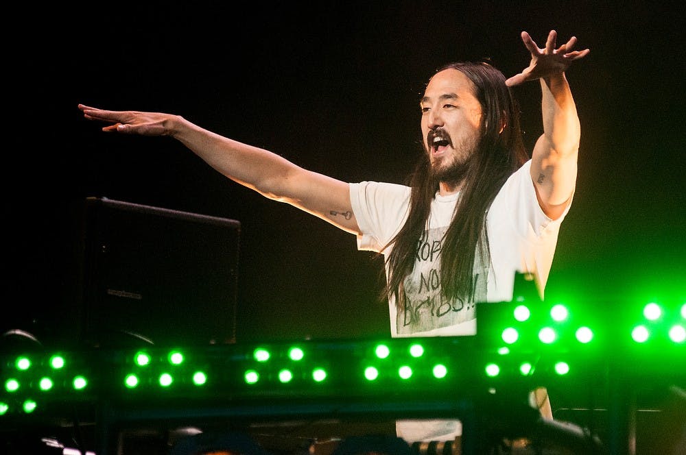 Steve Aoki at Breslin Center 10/10/13 - The State News