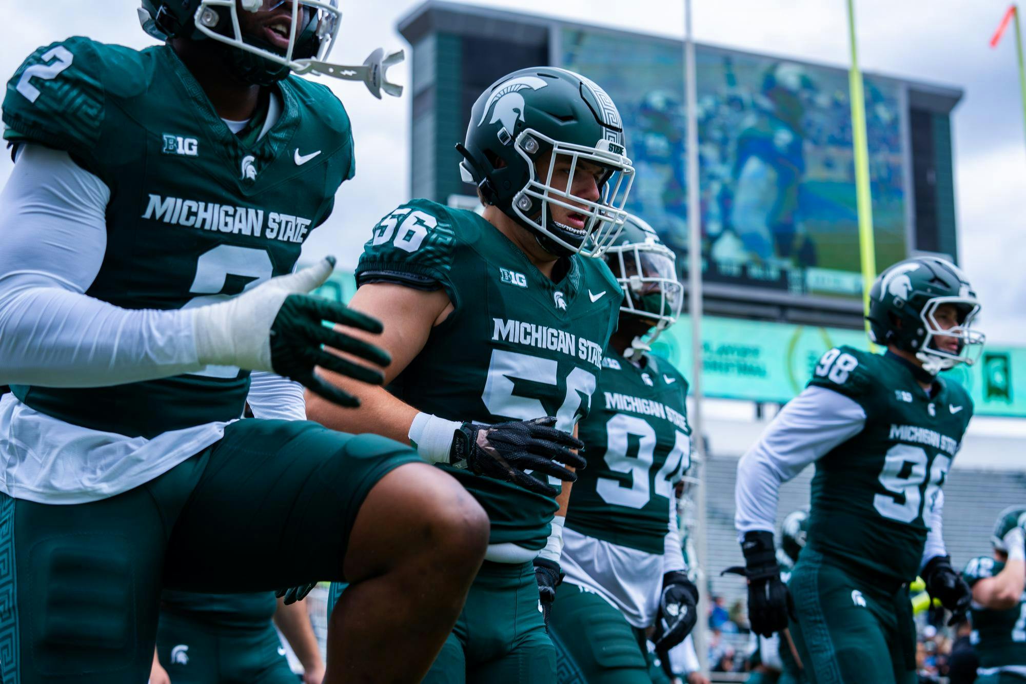 MSU football holds 2024 Spring Showcase - The State News