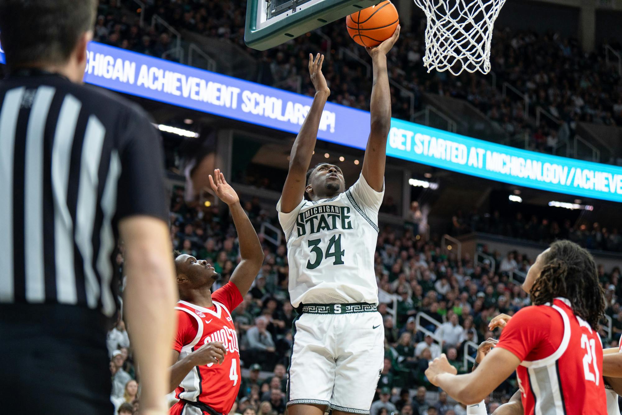 MSU men's basketball upset by Ohio State with buzzer-beater, lose ...