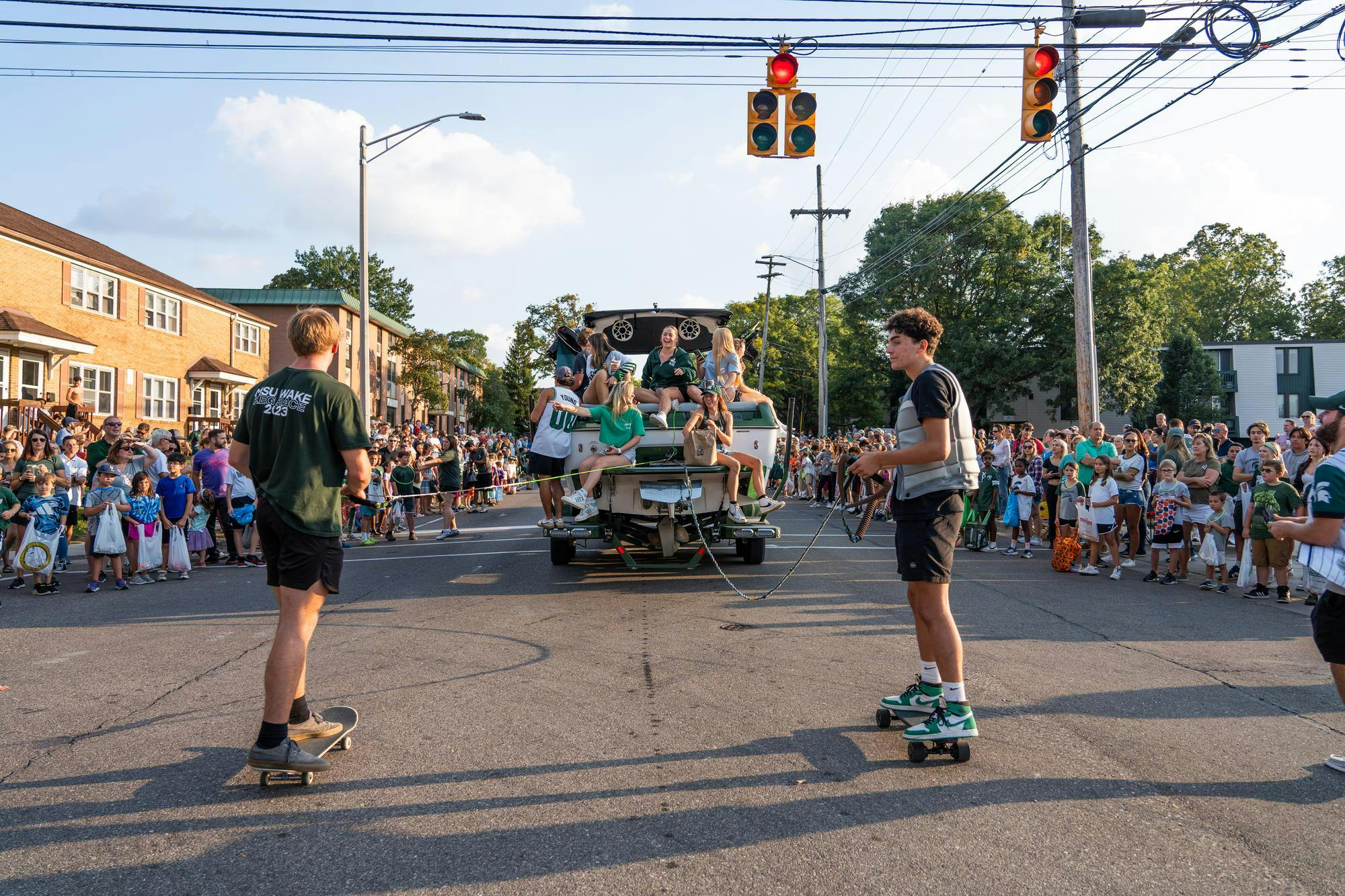 Spartans Show out at the MSU Homecoming Parade - The State News