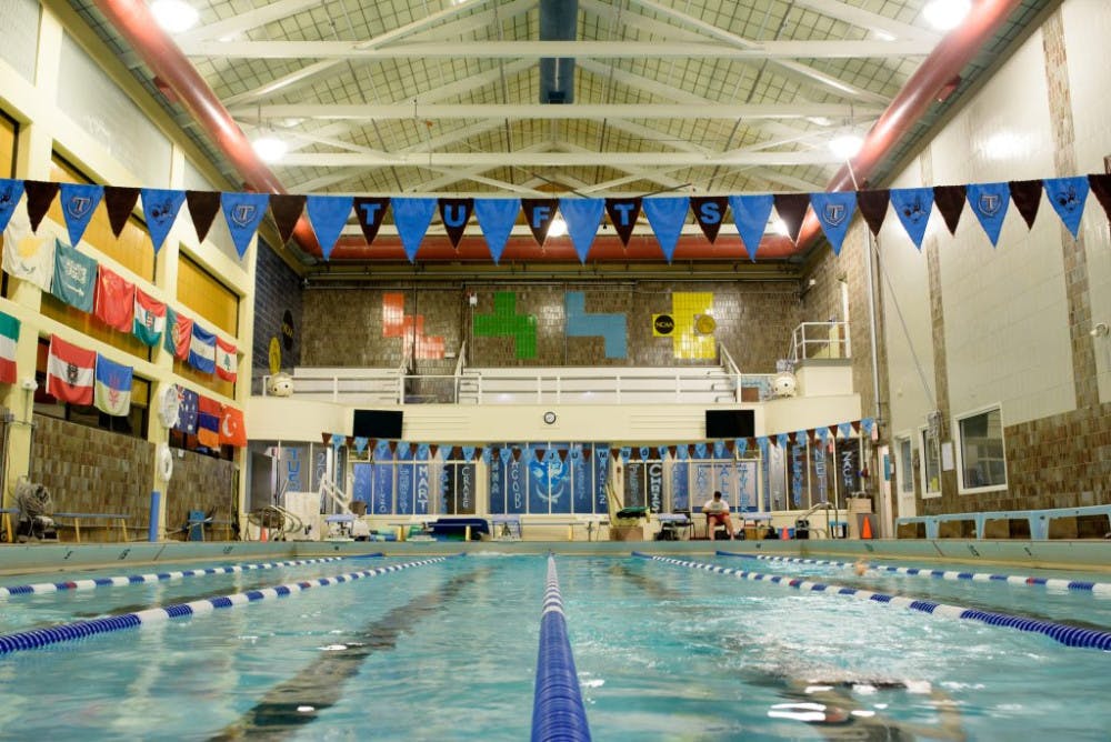 Tufts swim and dive stages intrasquad meet, celebrates senior class ...