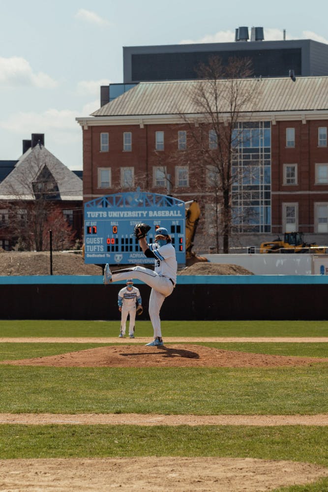 Baseball opens season with series win over Colby - The Tufts Daily