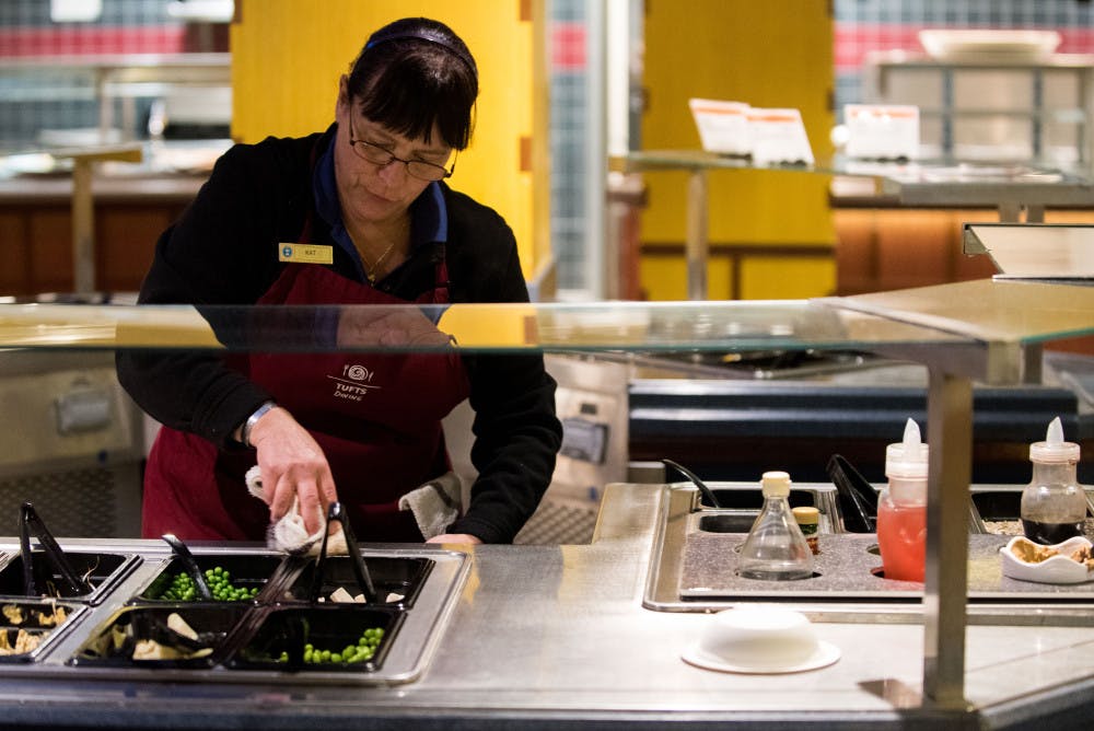 To keep dining halls open, employees spend the night - The Tufts Daily
