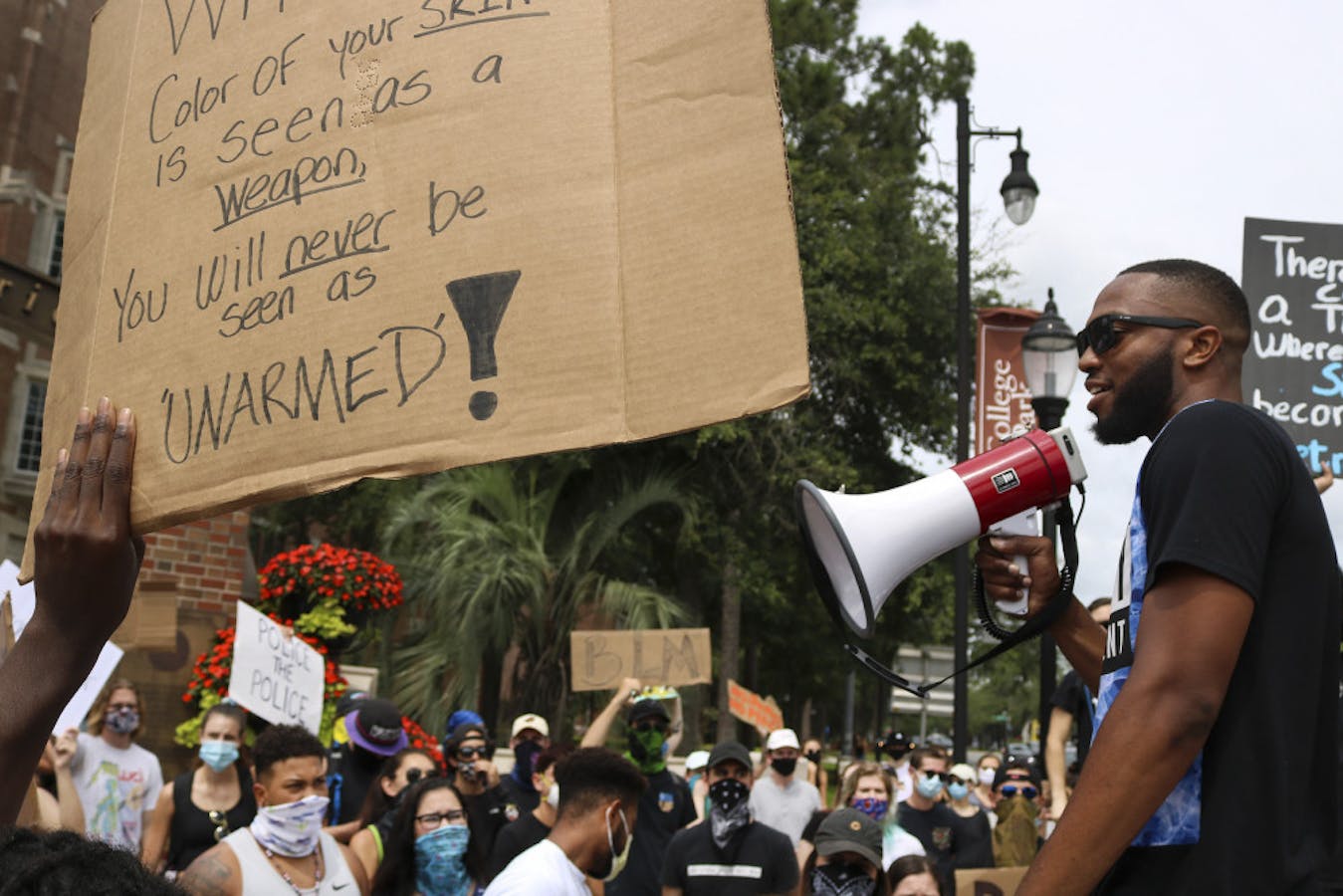 Protest against police brutality - The Independent Florida Alligator