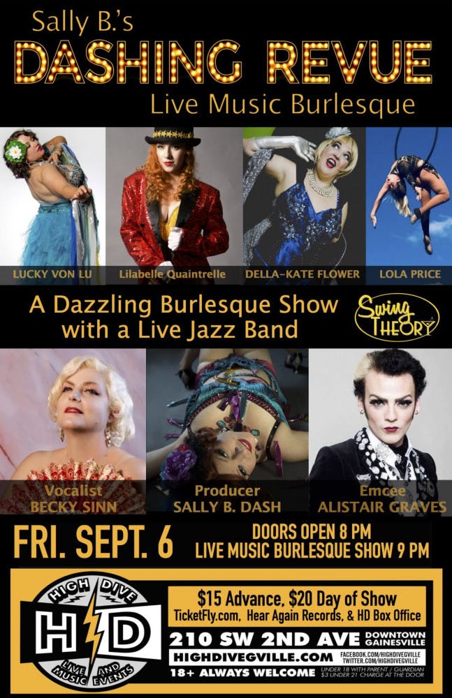 Sally B.'s Dashing Revue - Live Music Burlesque - The Independent ...