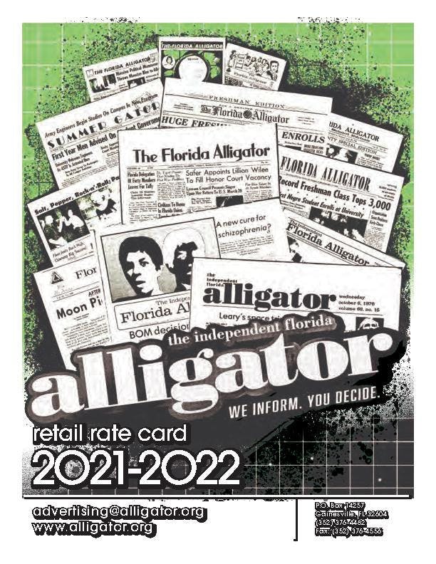 Advertising - The Independent Florida Alligator