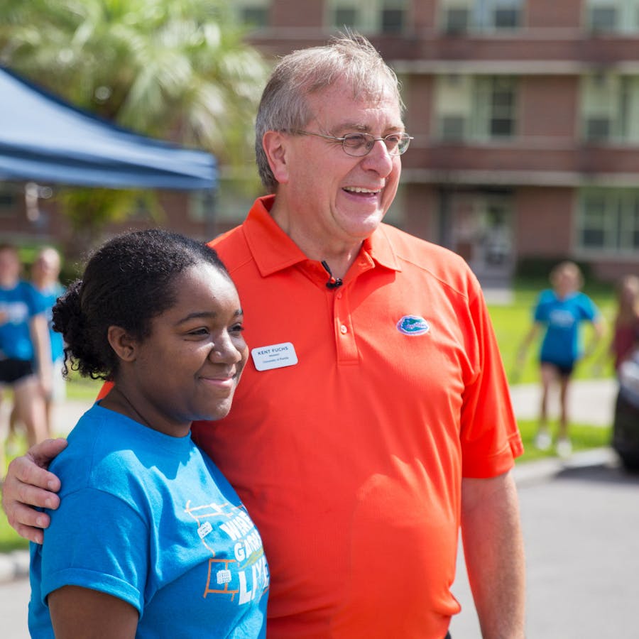 president fuchs move in - The Independent Florida Alligator