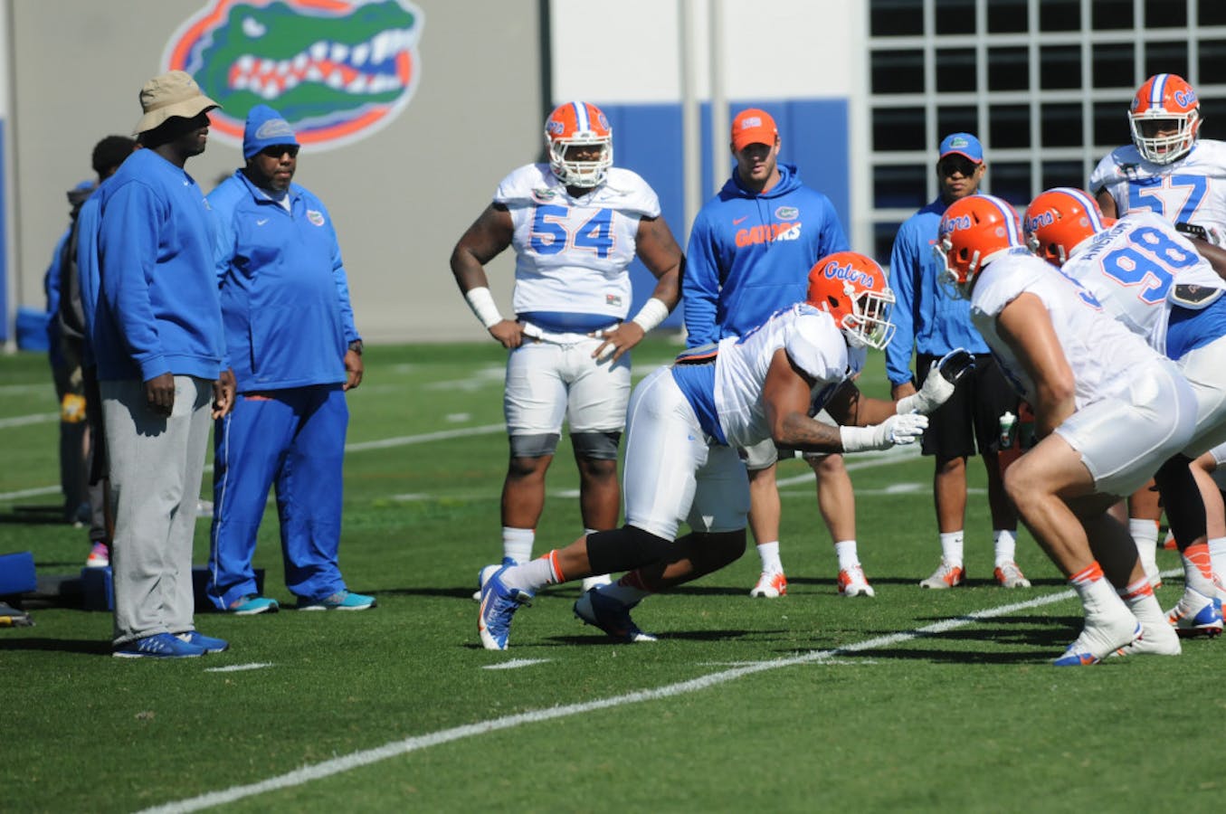 Florida football March 21 Spring practice - The Independent Florida ...