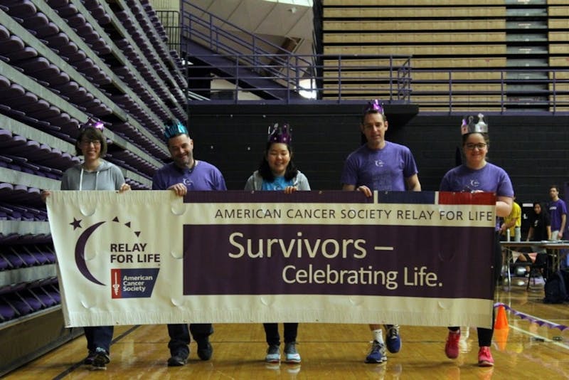 Cancer survivors and supporters gather at UP's Relay for Life - The Beacon