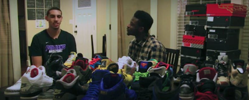 Video: Bryce Pressley showcases Jordan collection - The Beacon