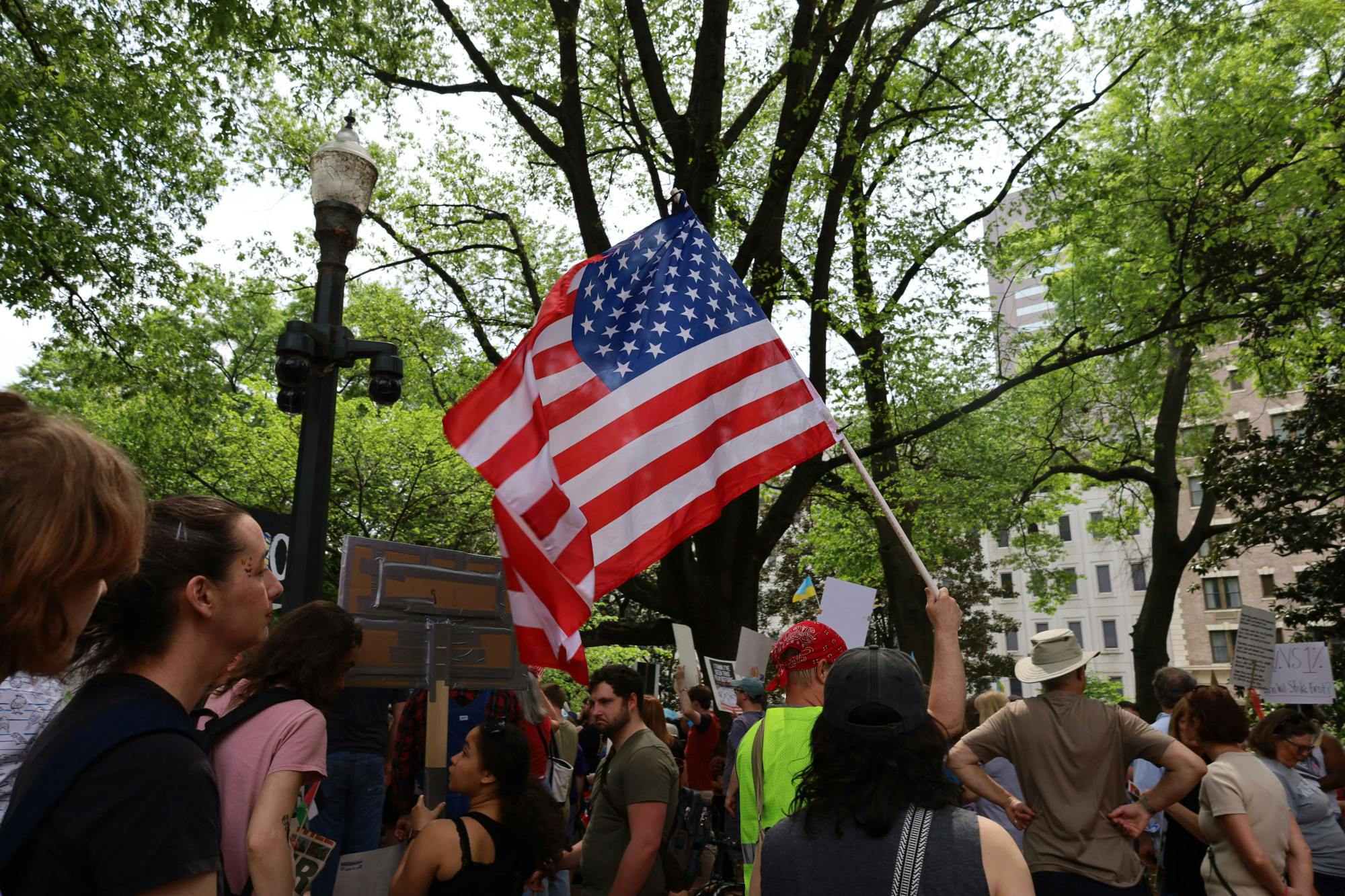 ‘Disgusted by what’s happening’: Hundreds gather at state capitol to ...