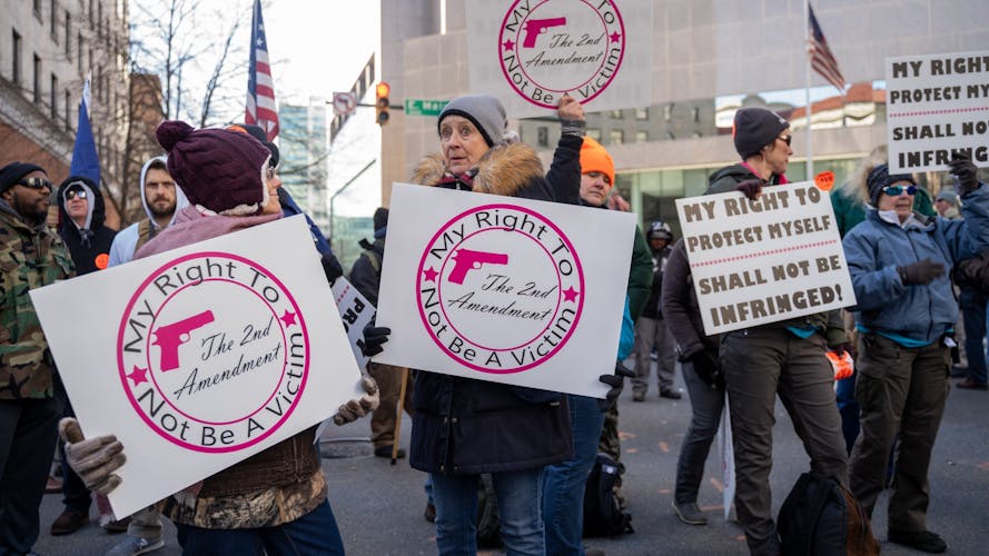 GALLERY: Thousands of protesters gather at Virginia State Capitol to ...