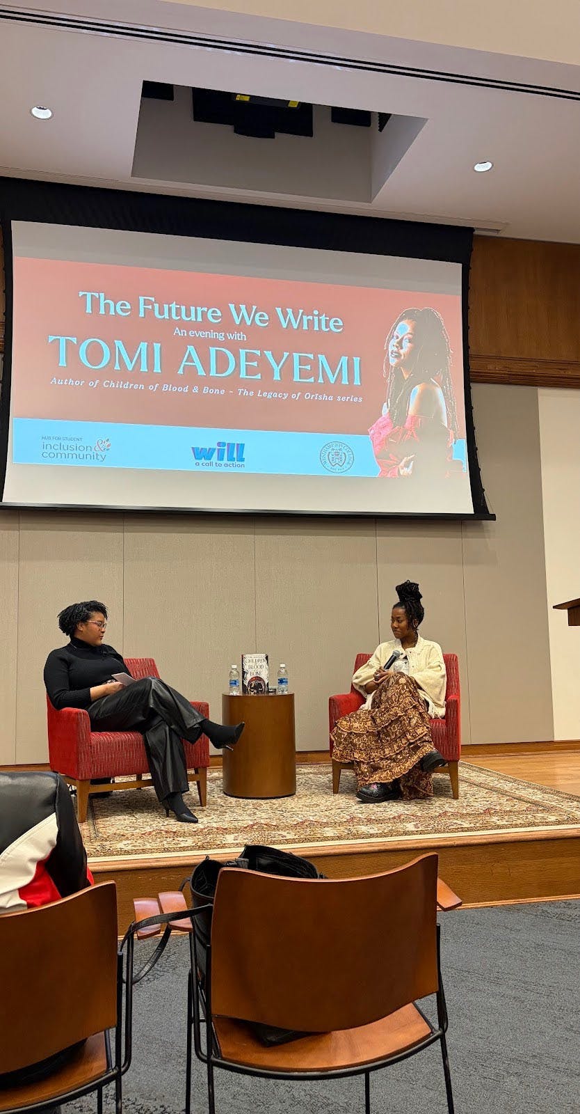 Inspired and starstruck: Tomi Adeyemi sweeps the stage at UR Black ...