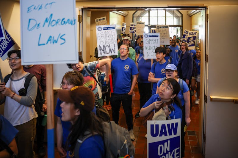 ASEs initiate sit-in inside of Gerberding Hall following rally on Red ...