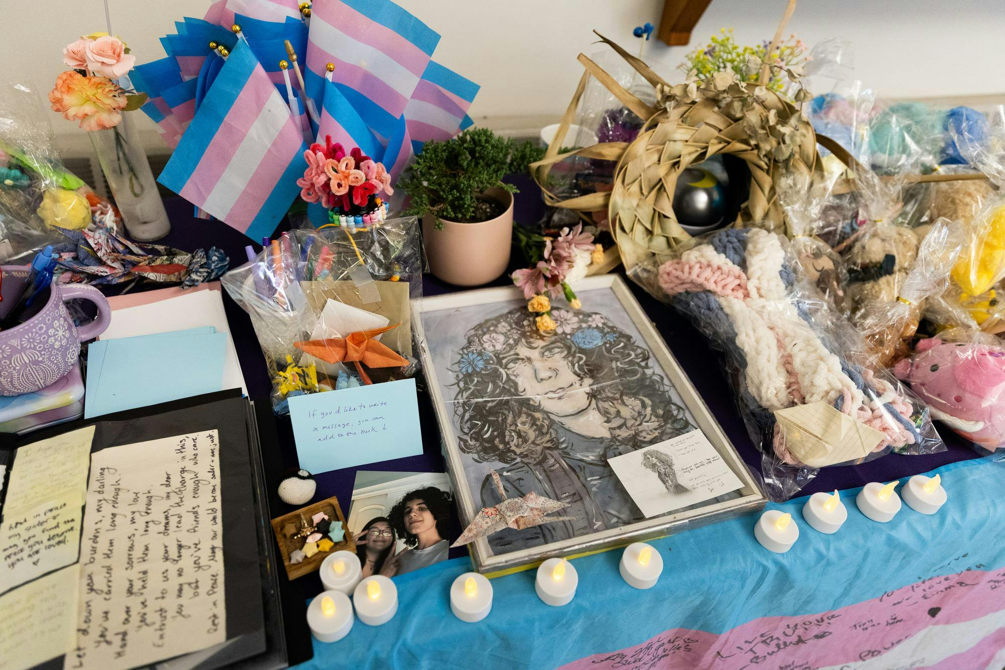Red Square memorial for Juniper Blessing processioned to Mary Gates ...