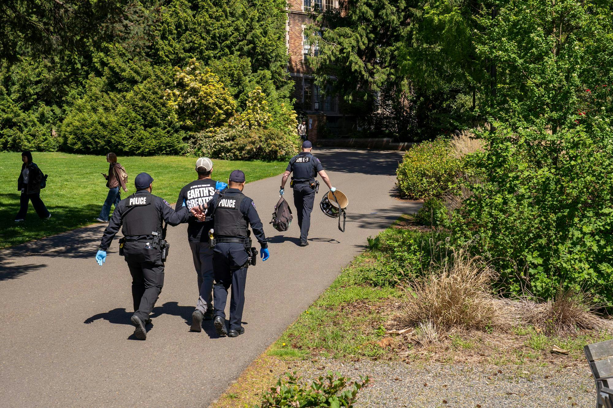 Student arrested at TPUSA event argues university is suppressing ...