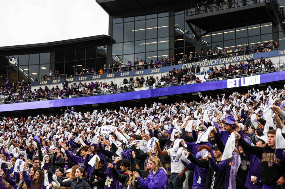 Husky fans take connecting flights and rental cars to experience “White ...