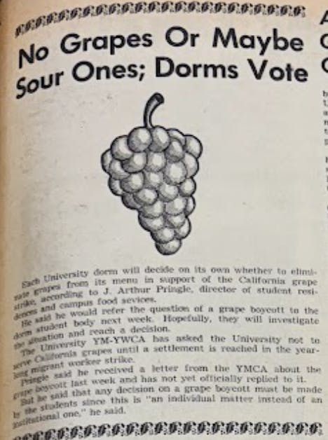 Sour grapes: Campus activism and controversy during the 1960s Latino ...