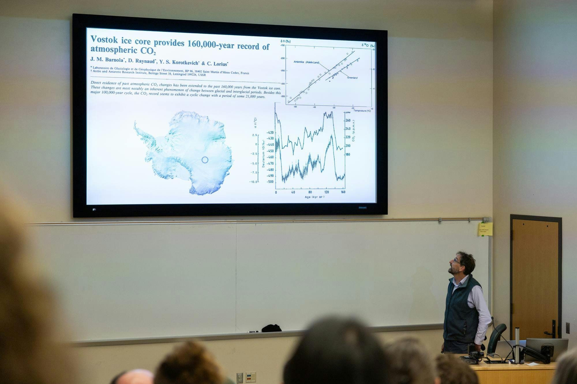 Eric Steig introduces UW to the magic of ice cores - The Daily