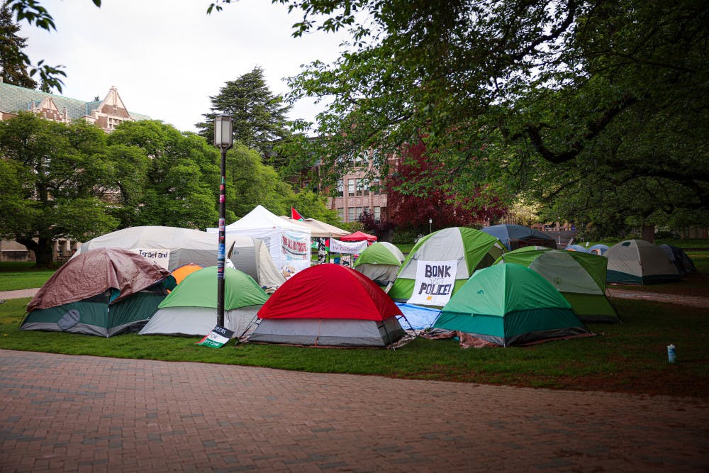 Attendance remains low 48 hours into PSU’s encampment on the Quad - The ...