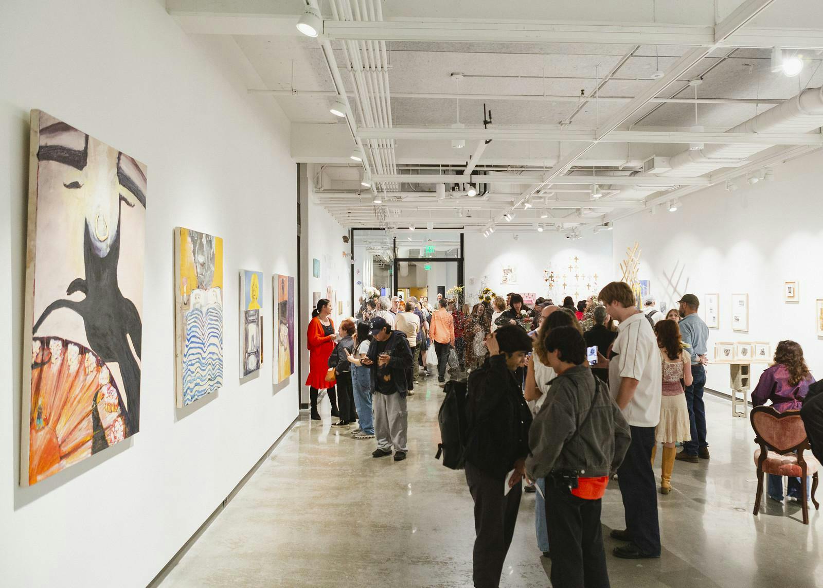 At the Jacob Lawrence Gallery, the 2026 Art Honors Cohort displays ...