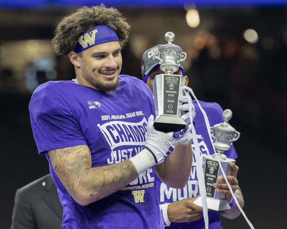 Washington defensive end Bralen Trice declares for 2024 NFL Draft - The ...