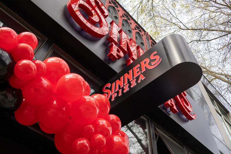 Sinners Pizza opens on the Ave with late night hours, opening day sees ...
