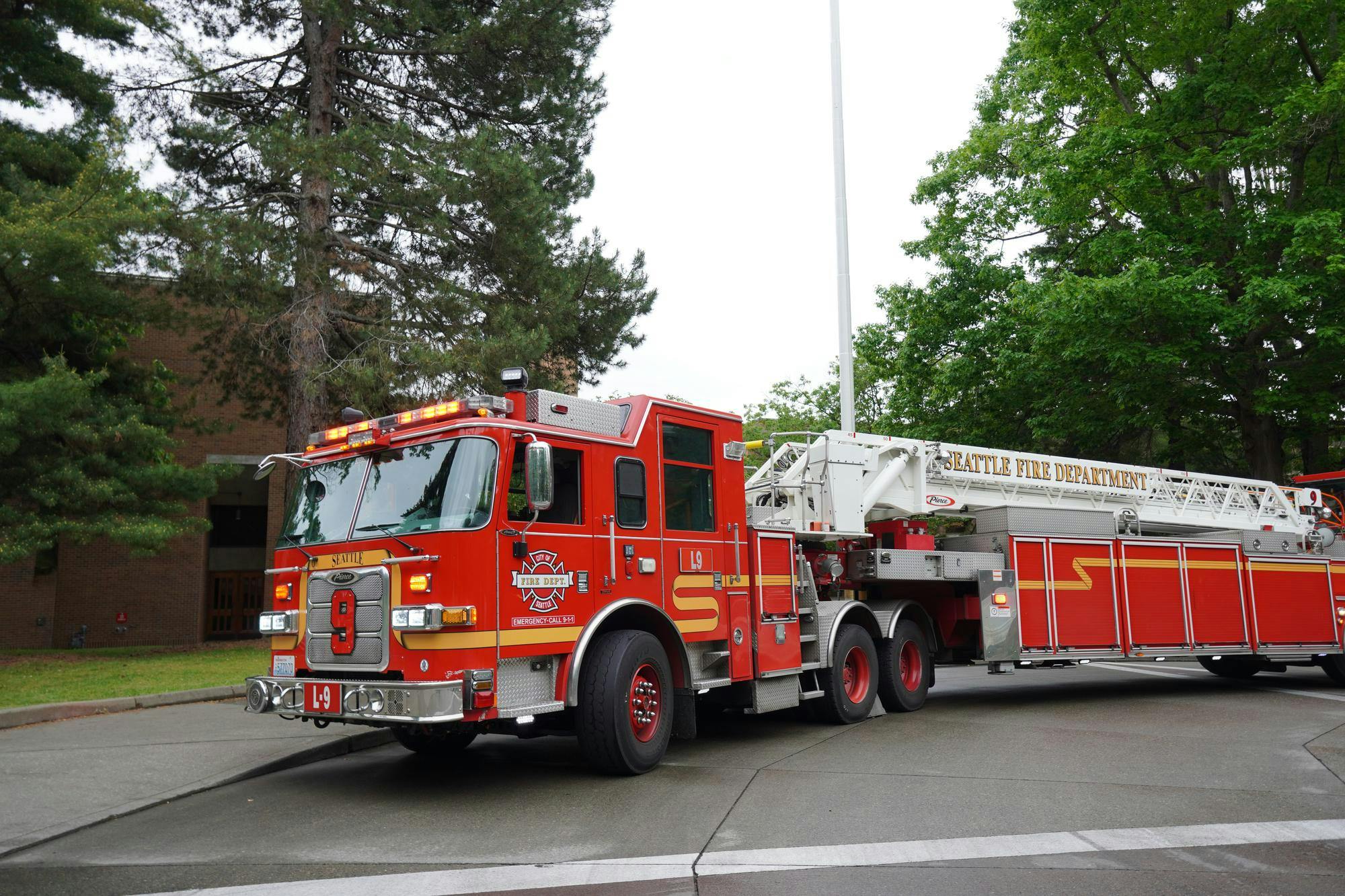 Battery fire started in Fluke Hall, building currently unsafe for entry ...
