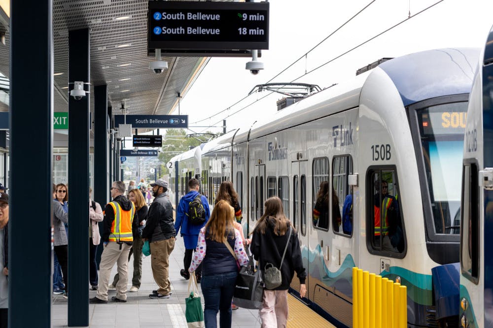 Sound Transit opens new Link light rail extension in downtown Redmond ...