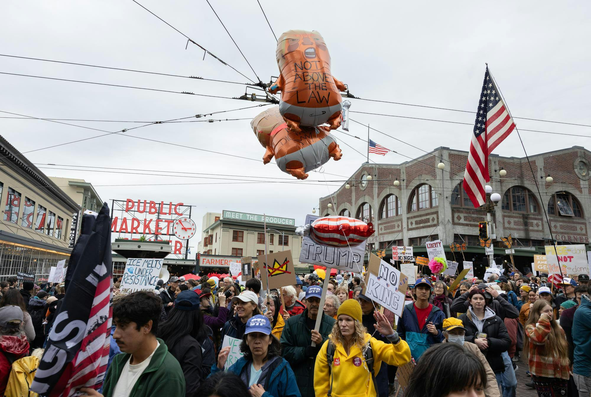 Seattle declares ‘No Kings’ in nationally coordinated protest - The Daily