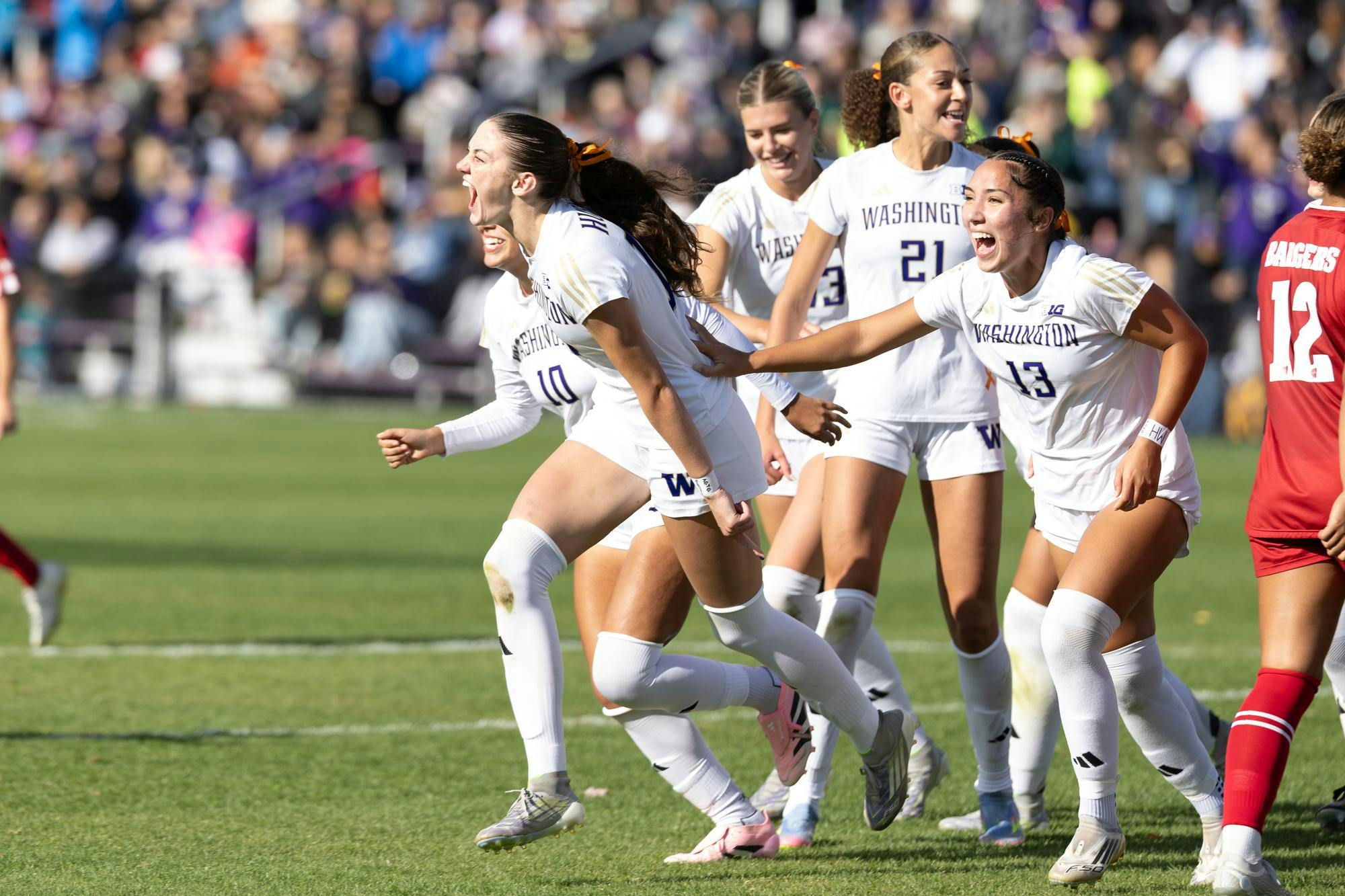 Washington women’s soccer kickoff tournament play with 2-0 victory over ...