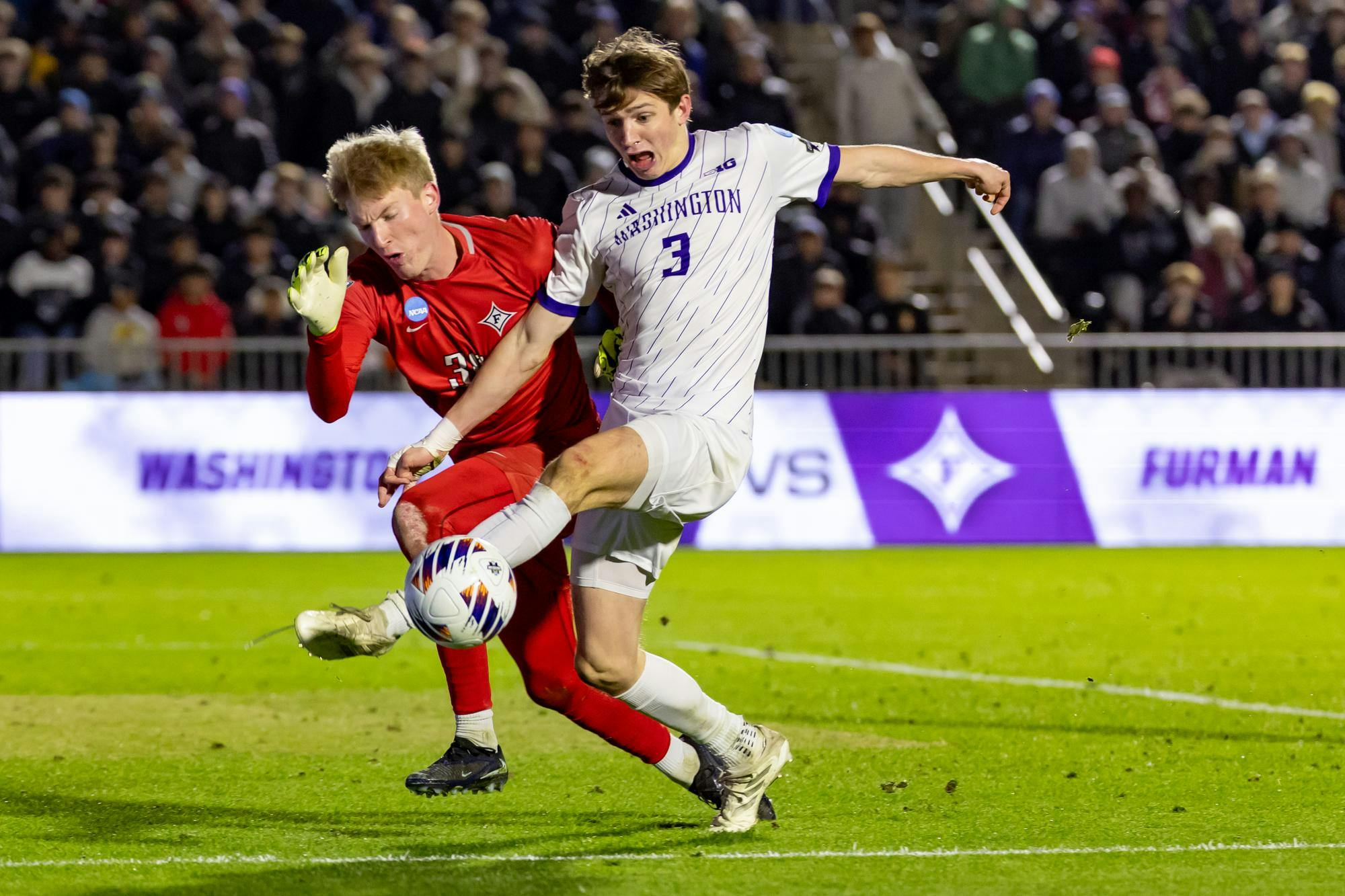 Washington men’s soccer advances to College Cup Final, defeating Furman ...