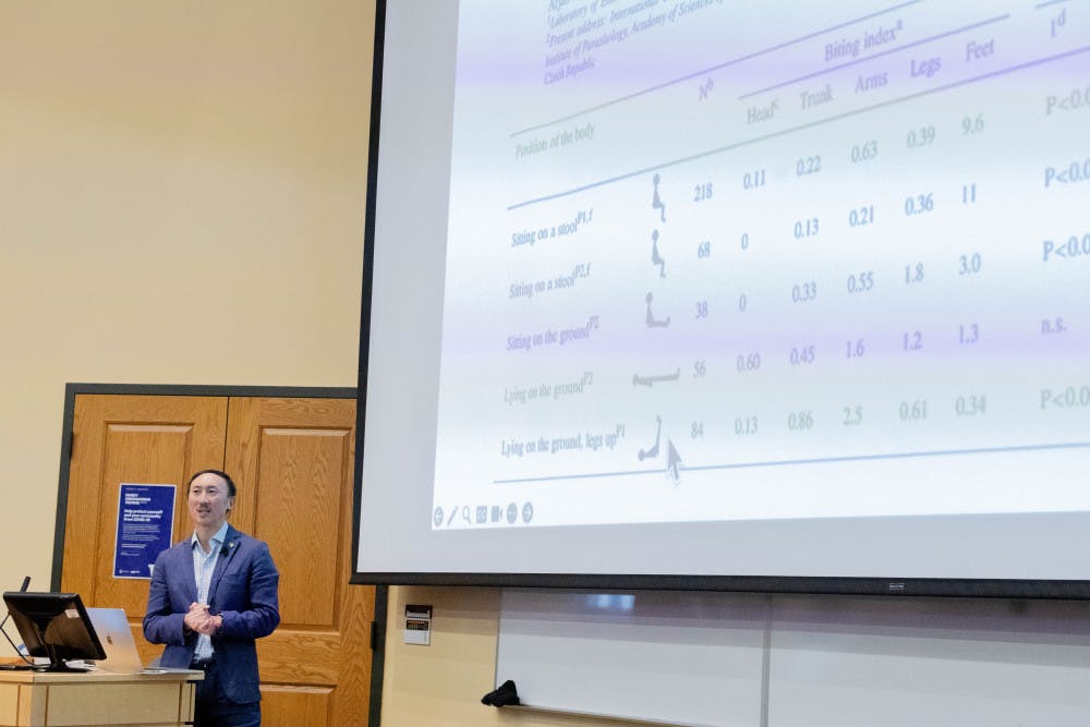 ‘Mosquitoes, earwax, and bird baths’: David Hu gives 2025 Paul C. Cross ...