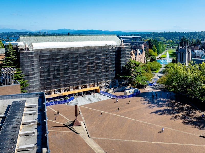 Construction on 1925 facade of Suzzallo Library to conclude May 2026 ...