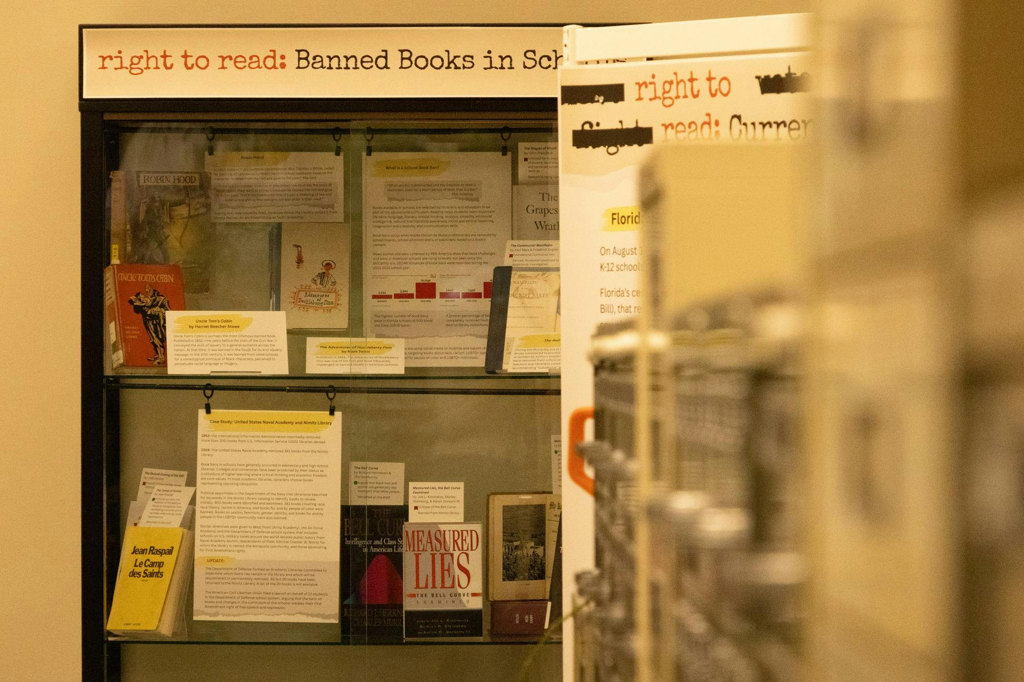 ‘Right to Read: Banned books and the First Amendment’ exhibit opens in ...