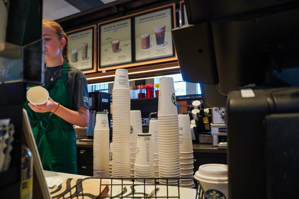 Starbucks introduces new compostable paper cups, yet to meet UW ...