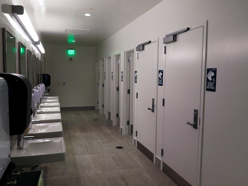 Flushed away to your new favorite restroom - The Front