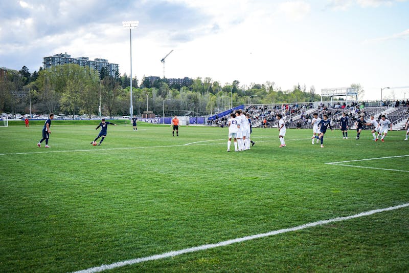 WWU men’s soccer wins spring scrimmage against UW - The Front