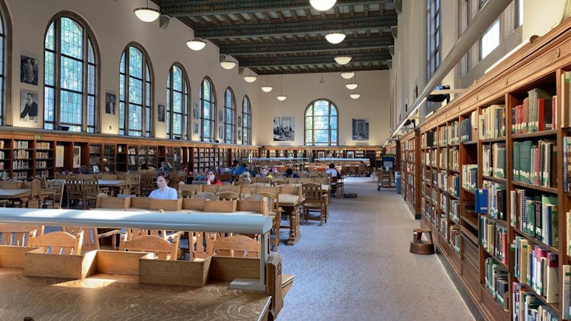 Stanford University Library Interior