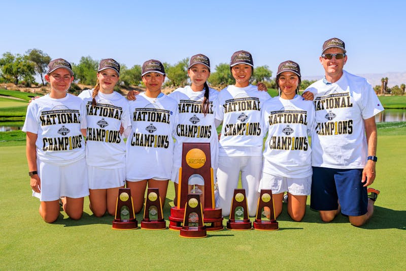 Twice is nice: women’s golf repeats as national champions - The Emory Wheel