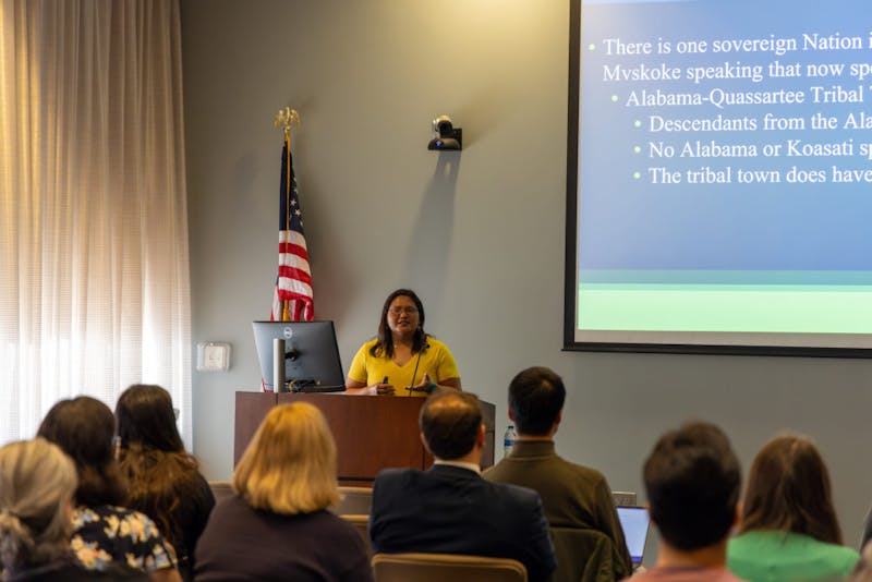 Emory hosts Mvskoke language teacher in continuation of relationship ...