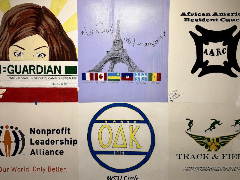 Fall Wall Painting: SGA Hosts Annual Tradition - Wright State Guardian